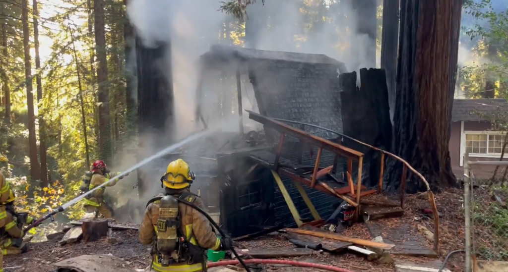 Mountain fire injury | Los Gatan | Los Gatos, California