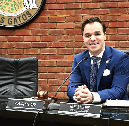 Rob Moore is the youngest mayor ever to take charge of Los Gatos (but ...